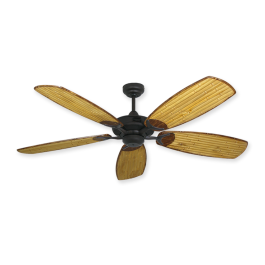 Gulf-Coast Fans - Coastal Air 52" Bamboo Ceiling Fan - High Performance ...