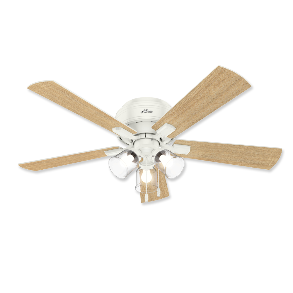 Vintage White Ceiling Fan