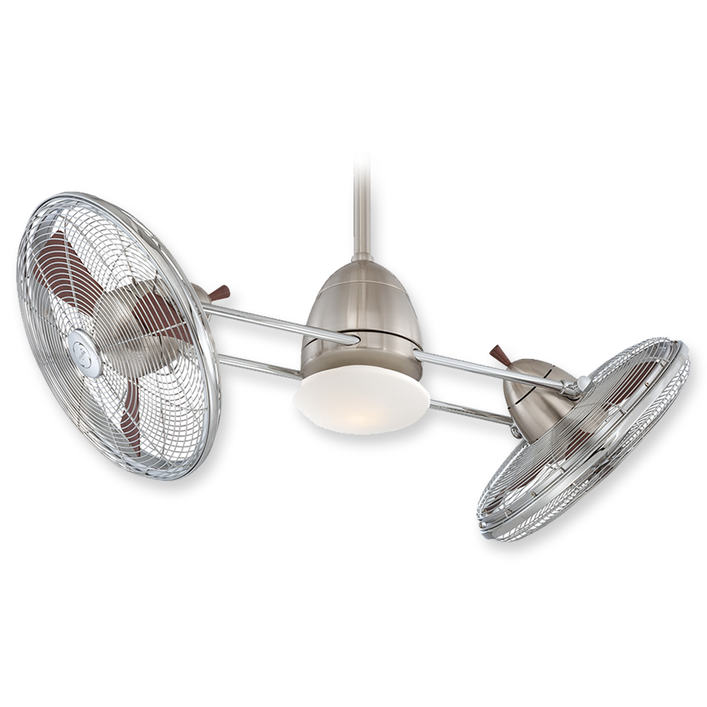 Mustang Ii Dual Motor Oscillating Ceiling Fan | Shelly Lighting